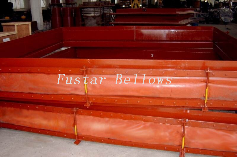 Flanged ends fabric rectangular expansion joint - Buy Fabric ...