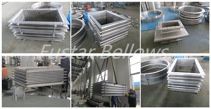 Customized metallic flange rectangular expansion joint - Buy flange ...